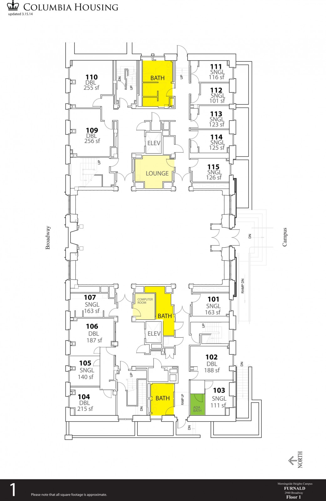 Pupin Hall Columbia Floor Plan